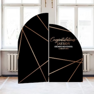 Graduation Large Arch Signs Arched Panel With Easel Entrance Sign Foam ...