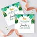 Safari Favor Tags Jungle Safari Thank You Tags Wild One Gift Tags ...