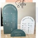 Wedding Seating Chart Large Arch Sign Free Standing 3 Signs, Panels ...