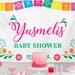 Fiesta Themed Backdrop, Baby Shower or Bridal Shower Fiesta, Mexican ...