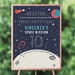 Personalized Galaxy Birthday Welcome Sign, Space Theme Party Decor - Etsy