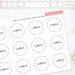 Custom Labels 2, Matching Stickers, Toppers, Party Logos, Sizes: 2 ...