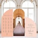 Arch Seating Chart Large Wedding Seating Chart Arched Panel With Easel ...