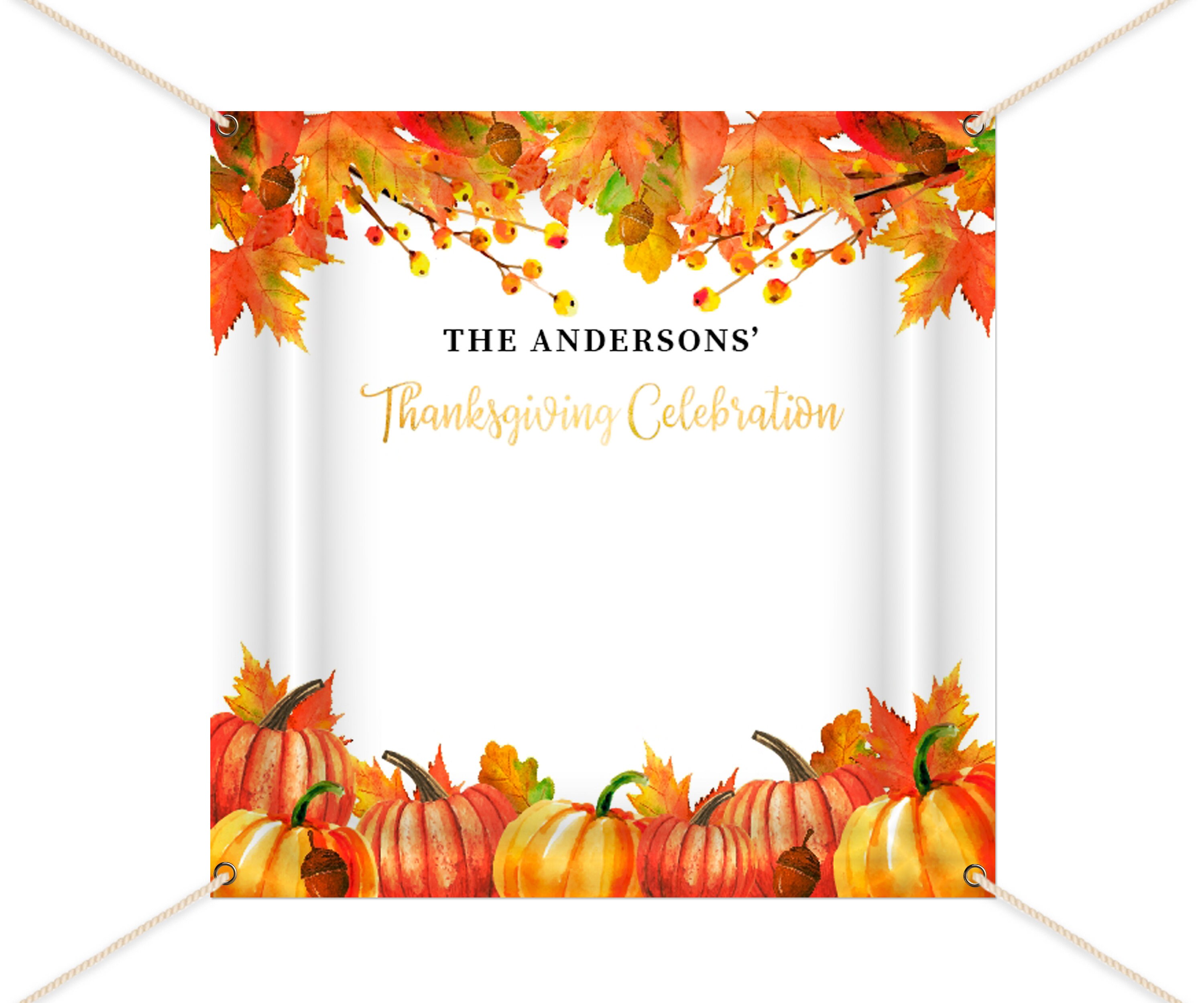 Fall Fest Photo Backdrop, Fall Festival Personalized Decor,fall Party ...