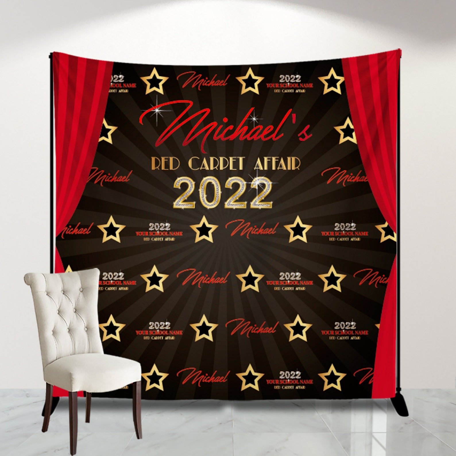 Hollywood Theme Graduation Party Invitation Hollywood Senior - Etsy