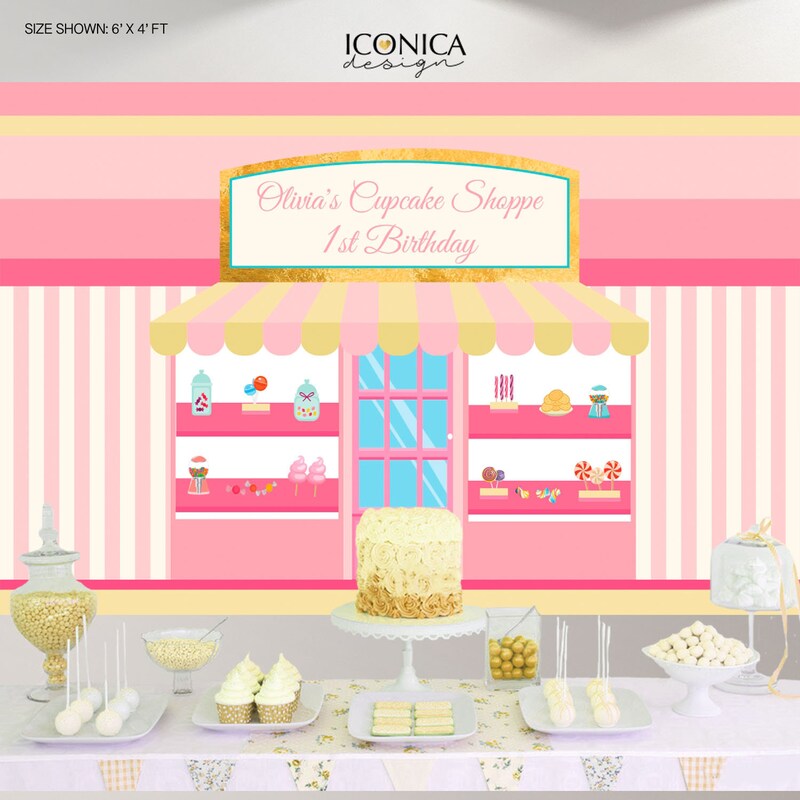 Bakery Backdrop - Etsy