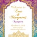 Moroccan Welcome Sign, Arabian Night Decor, Any Type of Event ...
