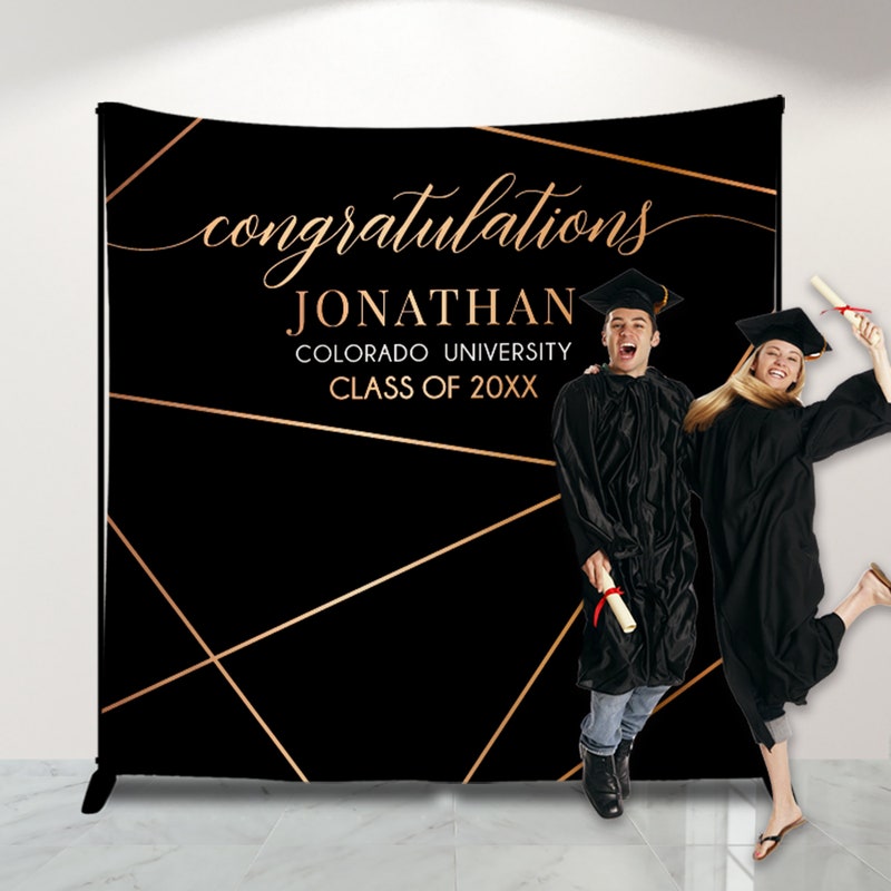 Graduation Backdrop - Etsy