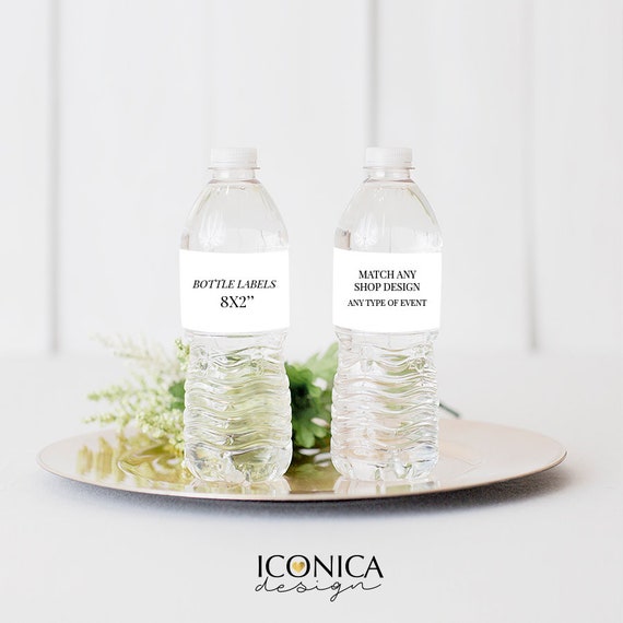 Custom Bottle Labels ( DIY ) Digital File only , Bottle wrappers || a ...