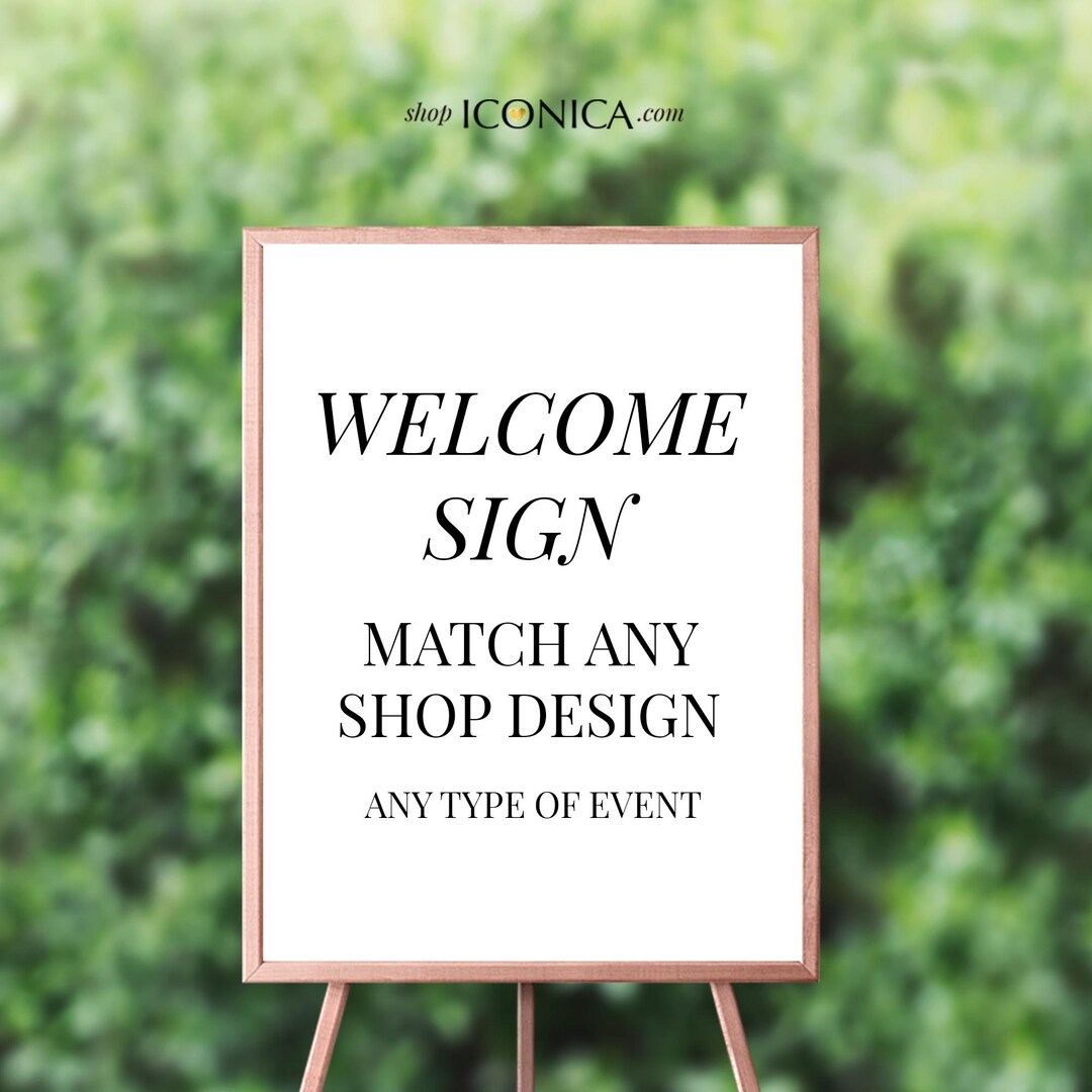 Custom Sign, Welcome Sign, Milestones Board, Any Event - Custom Design ...