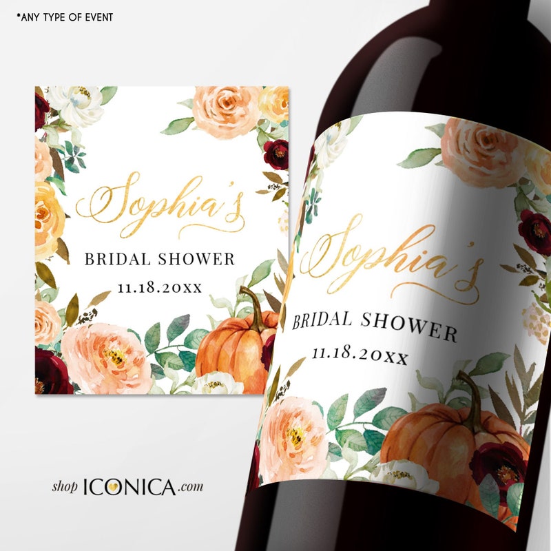 Fall in Love Wine Labels - Etsy