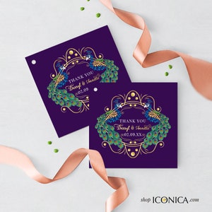 Peacock Table Numbers 5x7" Table 1 to 25 || Made to Match || Any Event ...