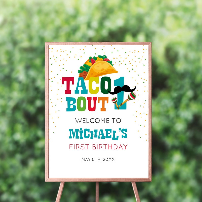 Taco First Birthday Favor Tags, Fiesta Thank You Tags - Etsy