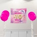 Double Digits Birthday Decorations 10th Birthday Backdrop 10 - Etsy