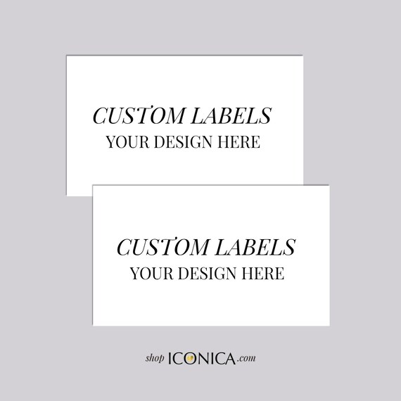 Custom Labels, A la carte, Single Party Item of any of our Party ...