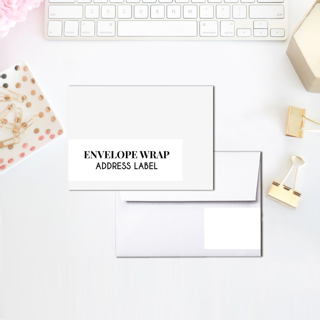 Envelope Wraps - Return Labels || A La Carte || Single Party Item of ...