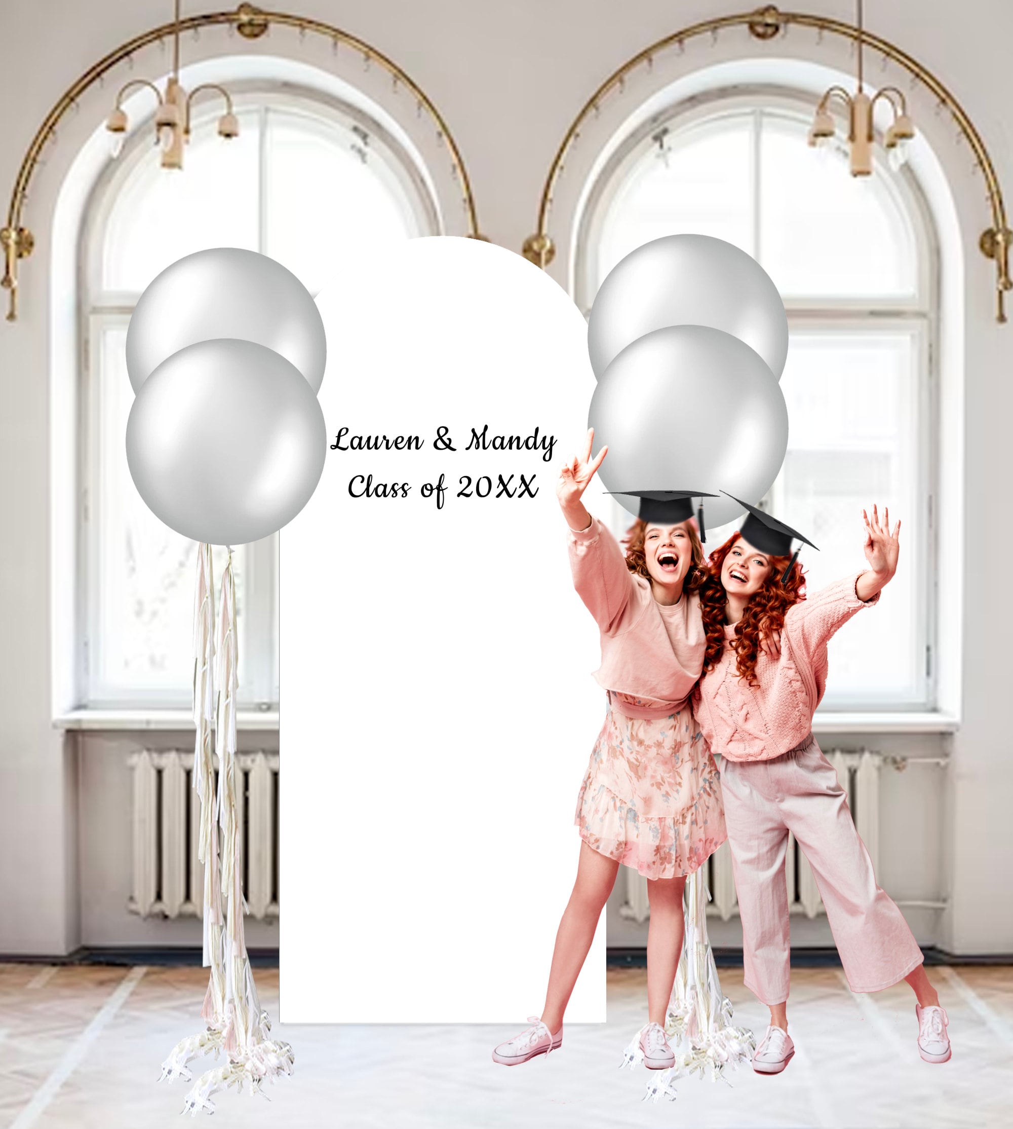 Custom Graduation Arch Sign: Class of 2025 Party Backdrop - Etsy