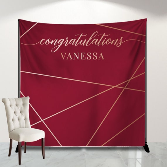 Modern Graduation Backdrops
