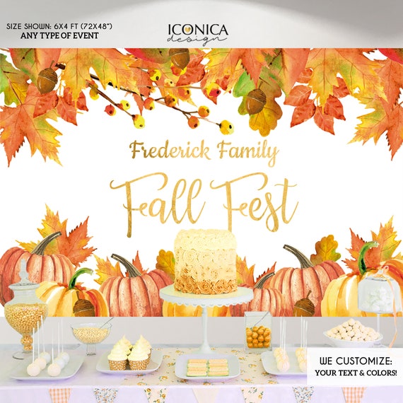 Fall Festival Backdrops