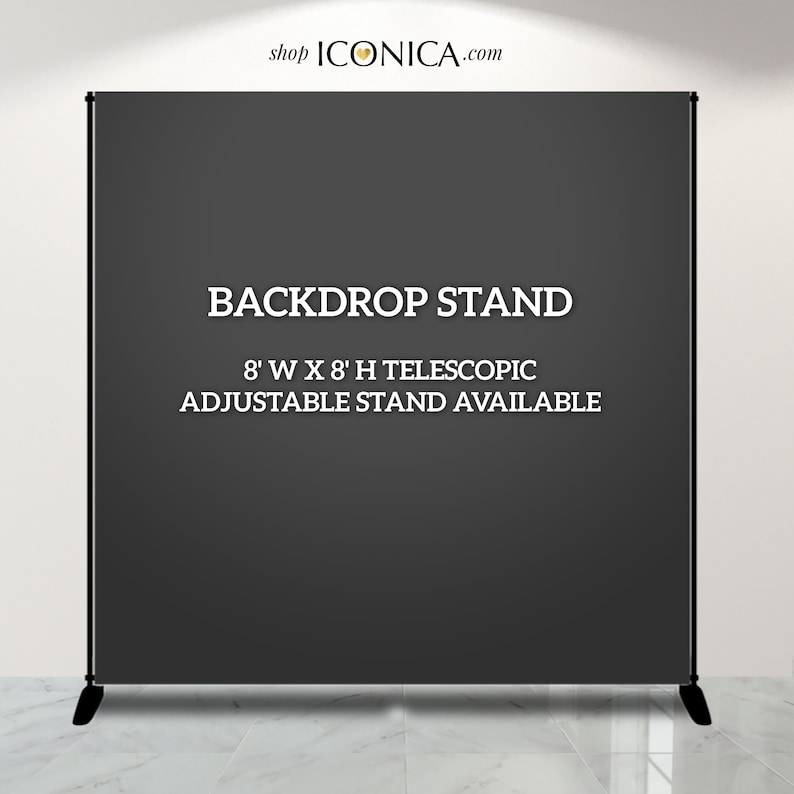Telescopic Backdrop Stand ADD-ON Upgrade Your Backdrop - Etsy