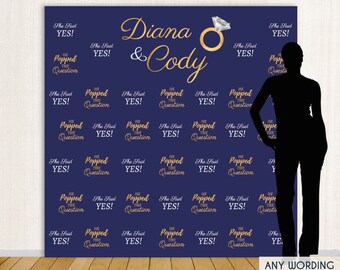 Engagement backdrop | Etsy