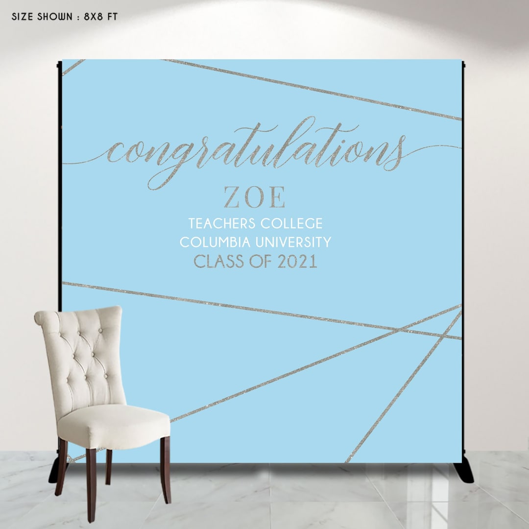 Geometric Graduation Photo Backdrop, Geometric Backdrop, Graduation ...