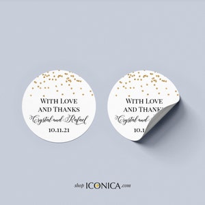 Custom Labels 2, Matching Stickers, Toppers, Party Logos, Sizes: 2 ...