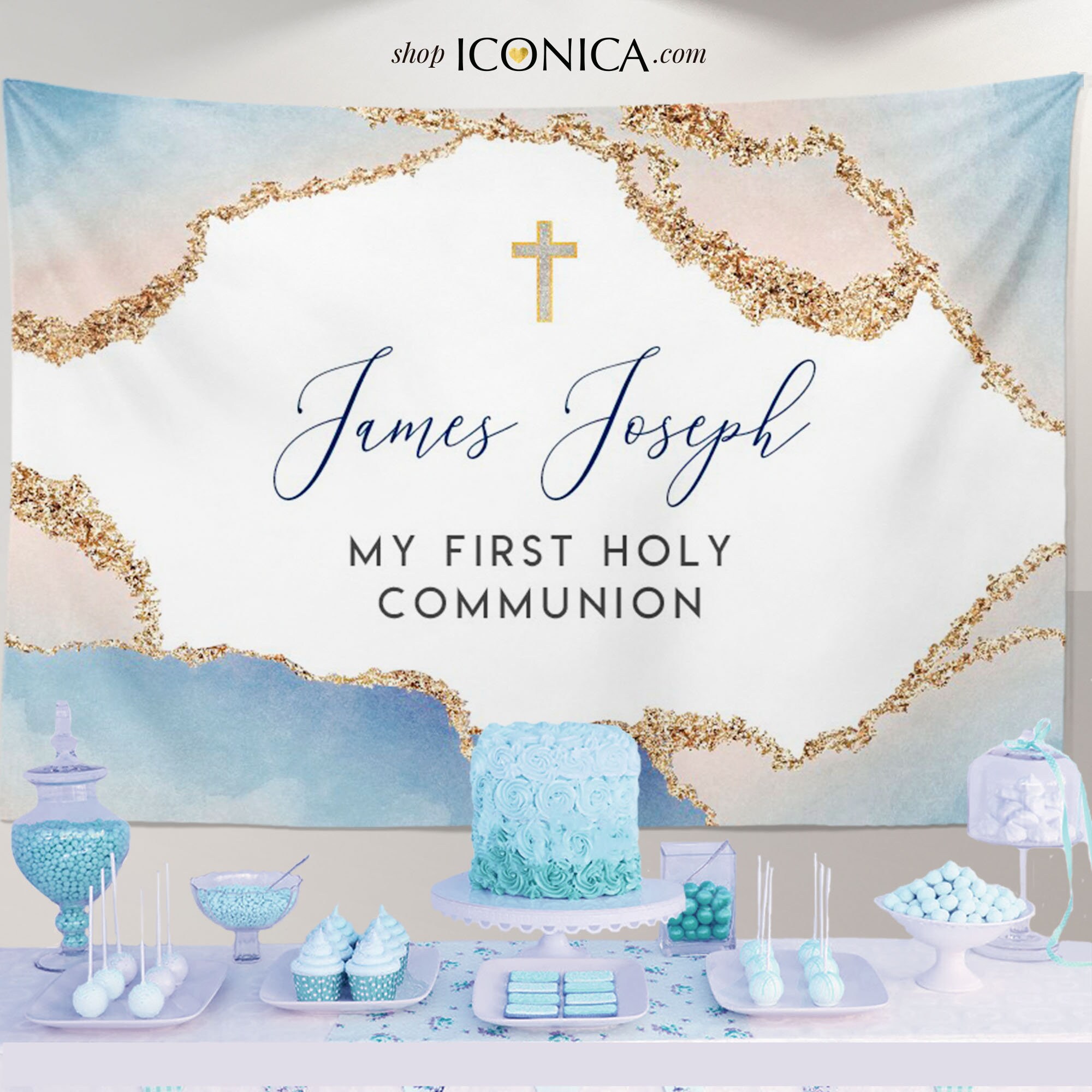 First Holy Communion Backdrop
