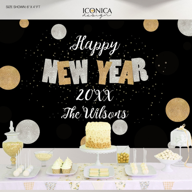 Free New Year Photo Props - Etsy