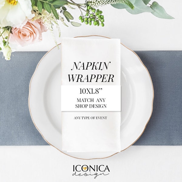 Napkin Wrapper - Etsy