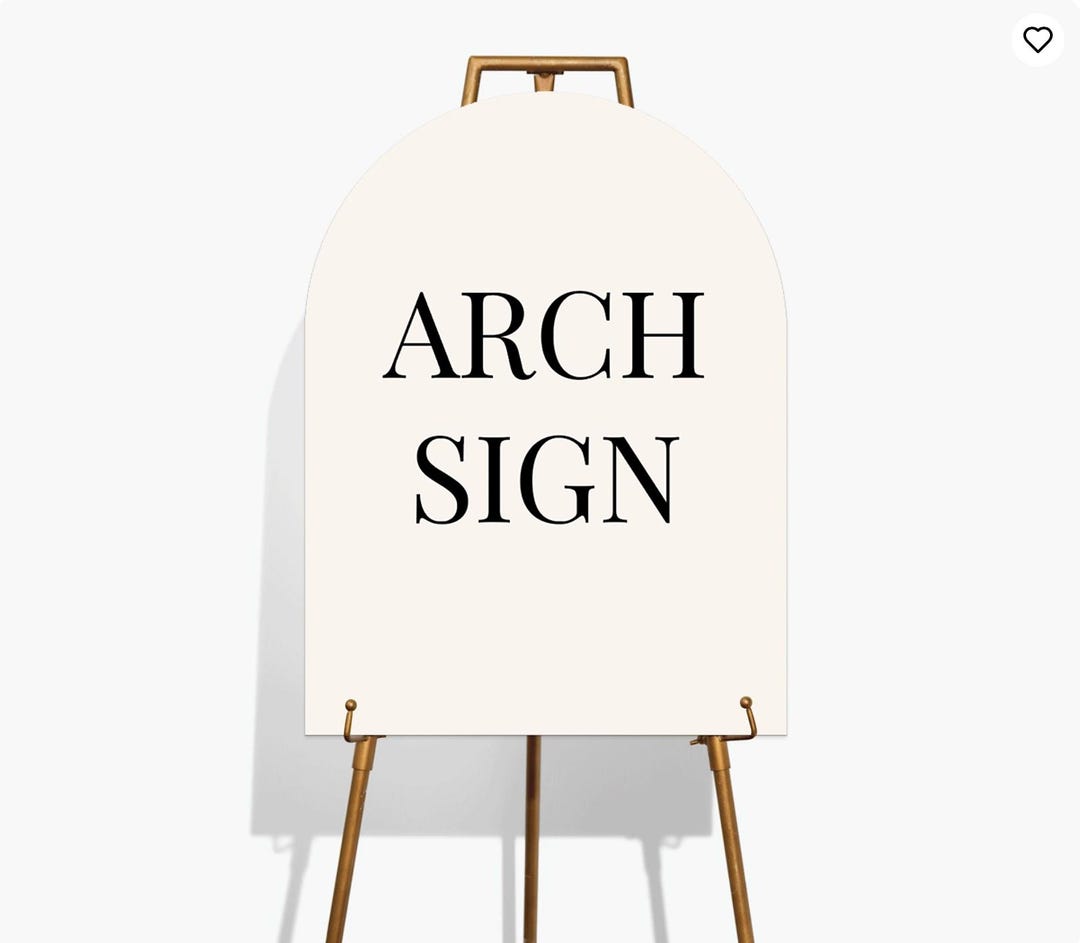 Arch Welcome Sign Custom for Any Type of Event, Any Wording ...