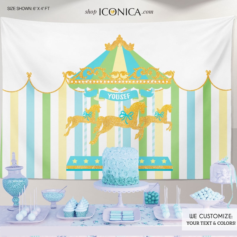 Carousel Party Decor - Etsy