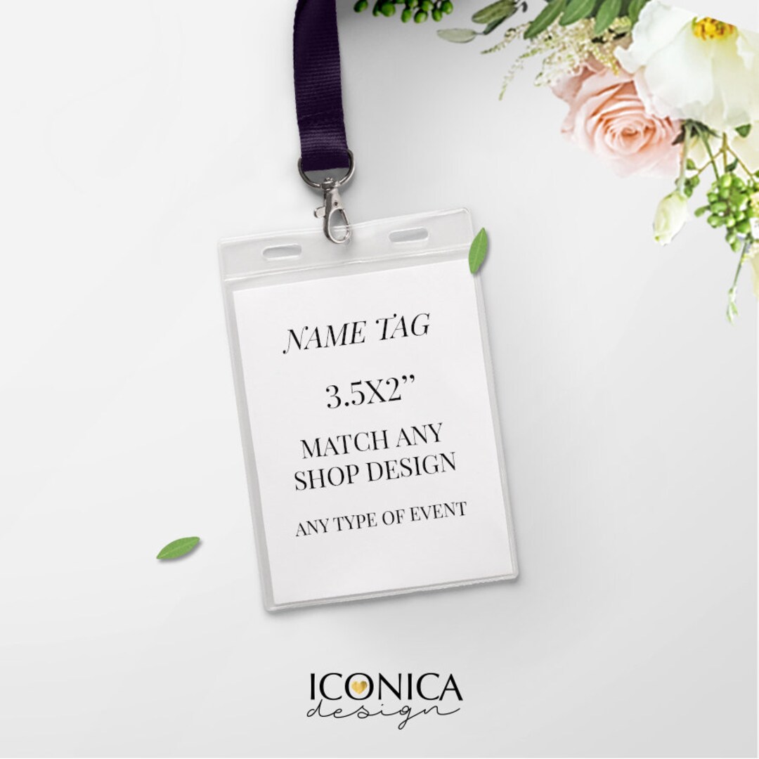 Name Tags ||A La Carte || Single Party Item of Any of Our Party ...