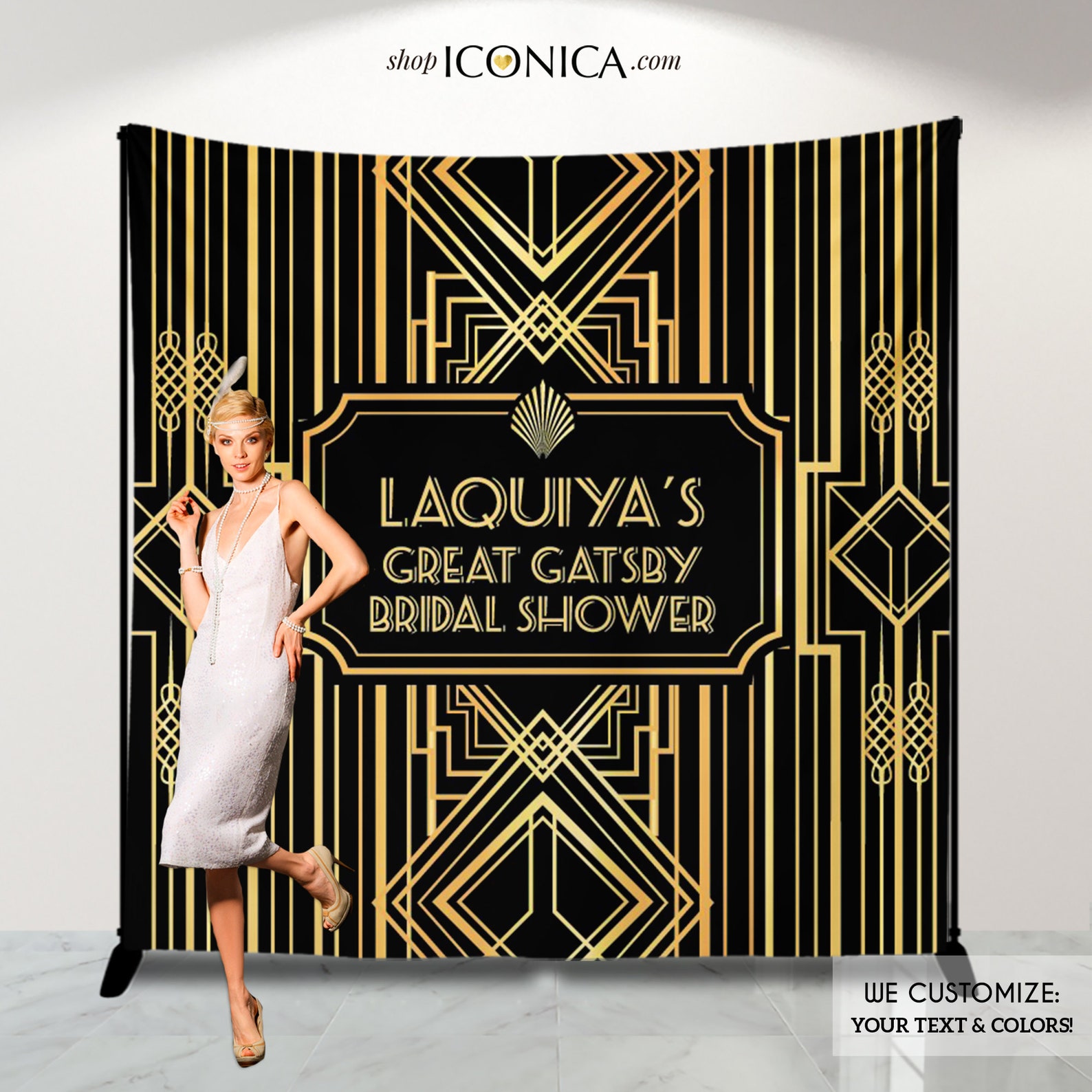 Roaring 20's Party Decorpersonalized Great Gatsby Party - Etsy