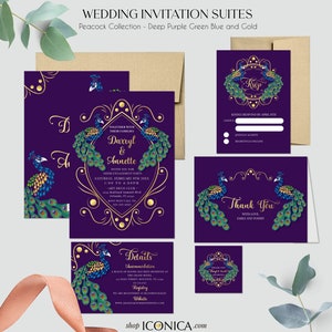 Peacock Table Numbers | Custom Event Decor (printed or DIY File) - Etsy