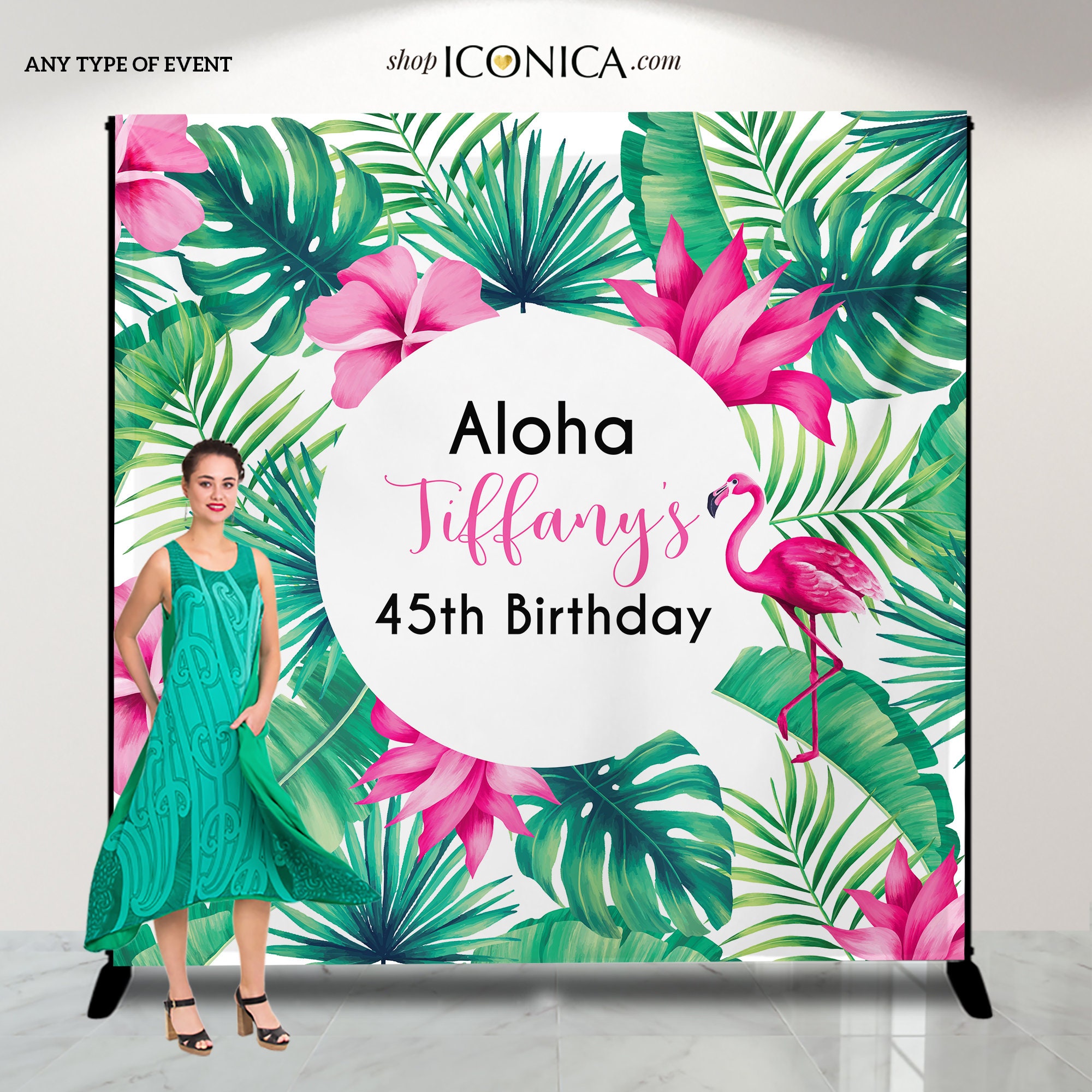 Luau Backdrop