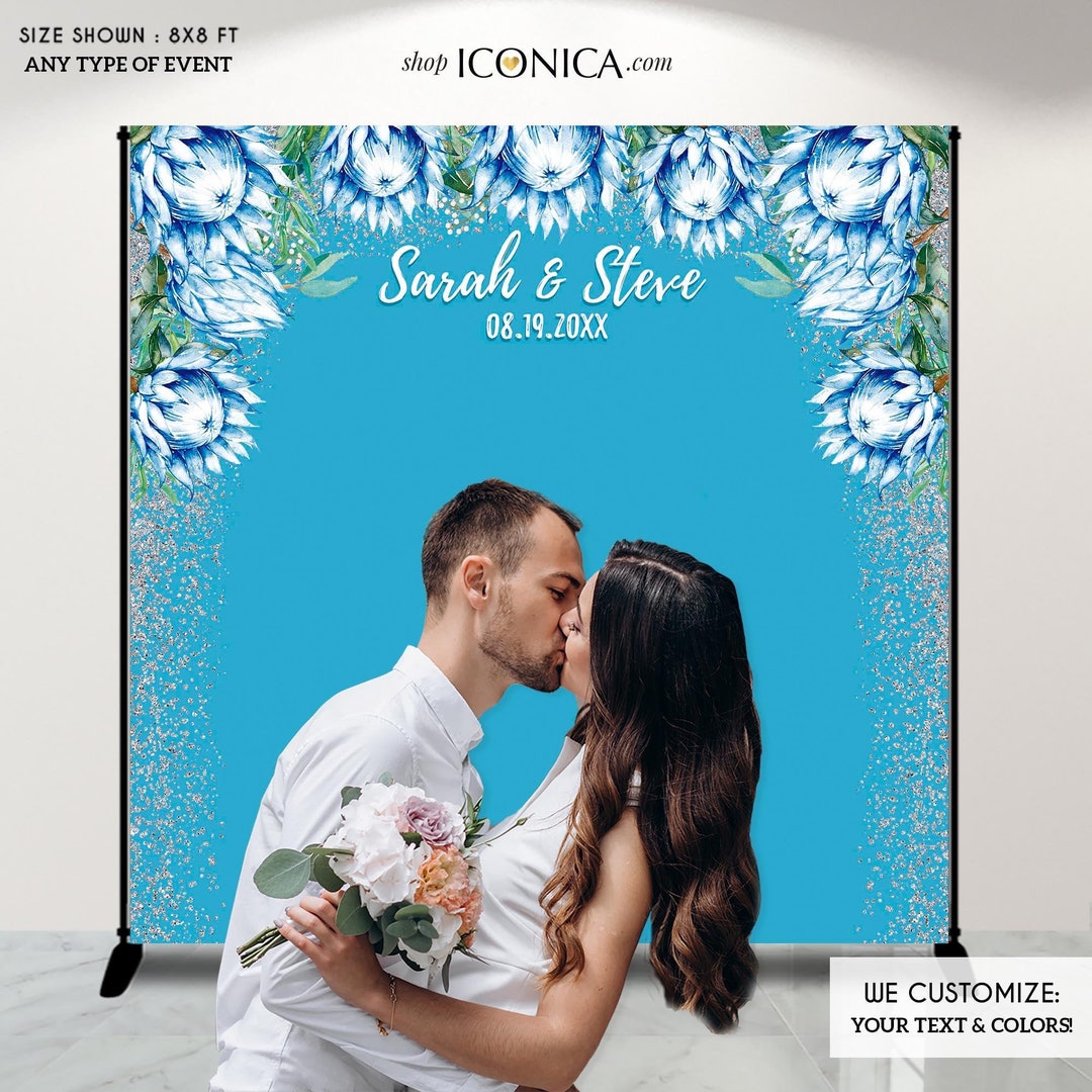 Wedding Photo Booth Backdrop, Custom Step and Repeat Backdrop ...