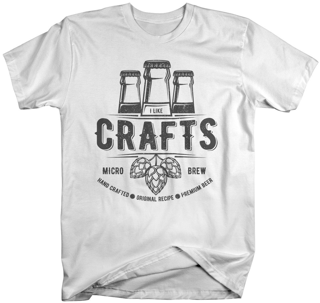 Men's I Like Crafts Beer T-Shirt Brew Shirts Home Brewery | Etsy