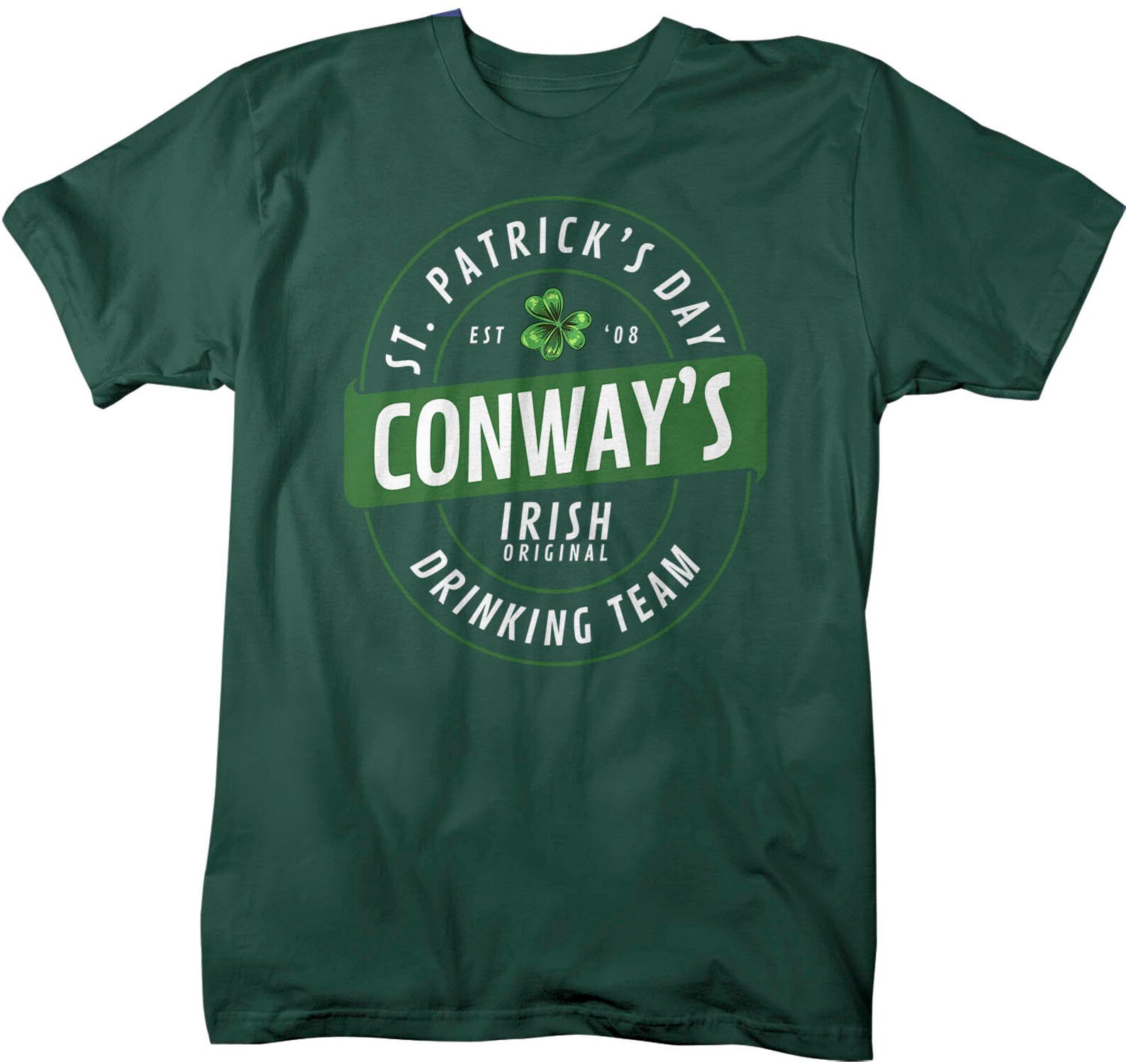 Men's Personalized Irish Shirt Drinking Team Tshirt Custom - Etsy