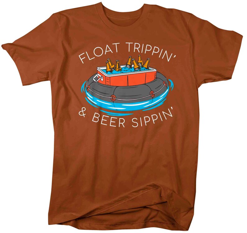 Men's Float Trippin' Shirt River Floating Shirt Beer - Etsy