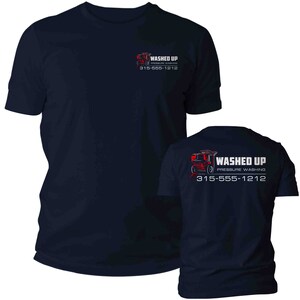 Men's Custom Power Washing Shirt Personalized Pressure Washing Tshirt ...