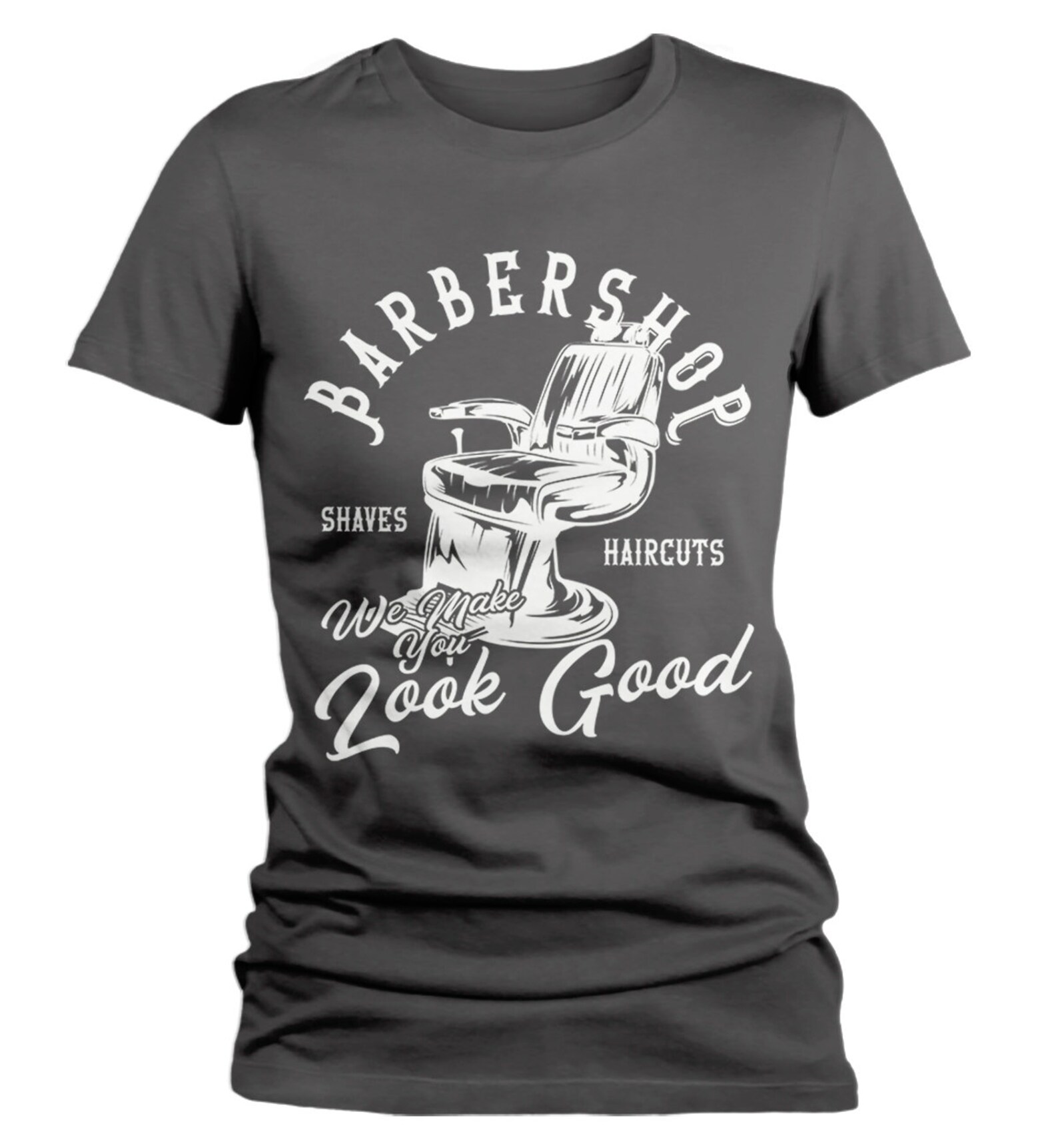 Women's Barbershop T Shirt Barber Shirts Make You Look | Etsy