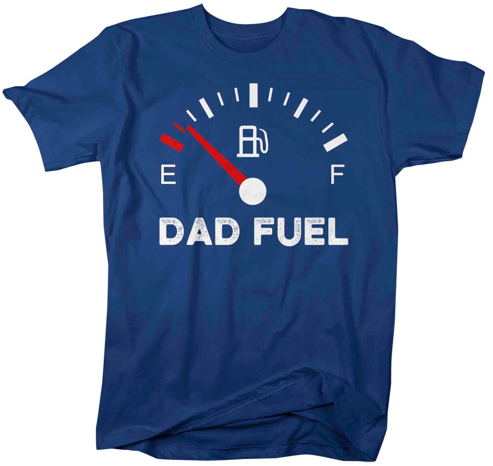 Men's Funny Dad Shirt Dad Fuel Gauge Tee Empty No Energy - Etsy