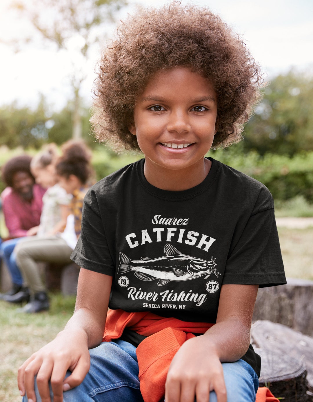Personalized Fishing Shirt, Catfish Fishing T Shirt, Fisherman, Custom ...