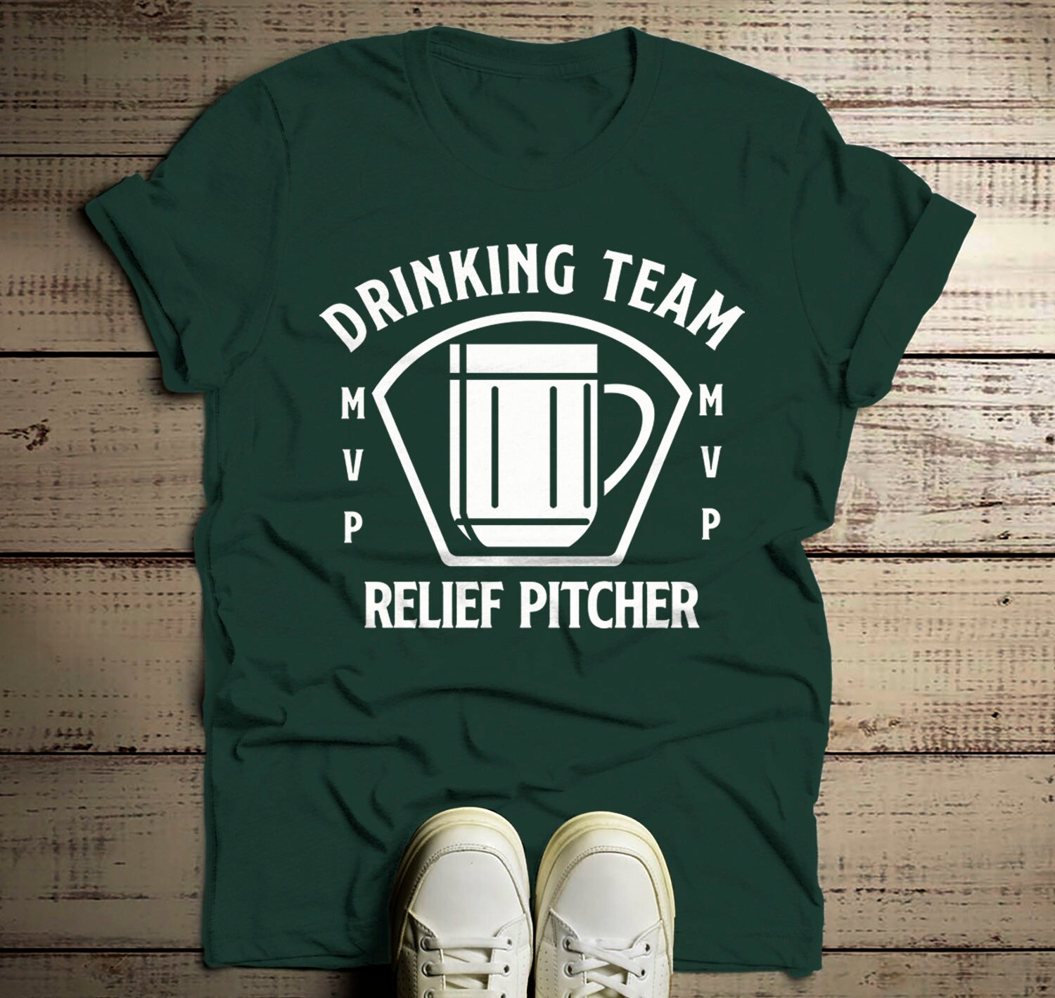 Men's Funny Beer T Shirt Relief Pitcher Shirt Drinking | Etsy