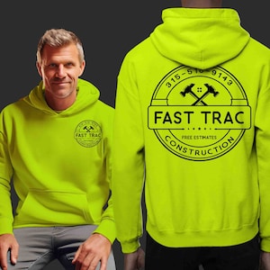 Personalized Contractor Hoodie Personalized Builder Home Remodeling ...