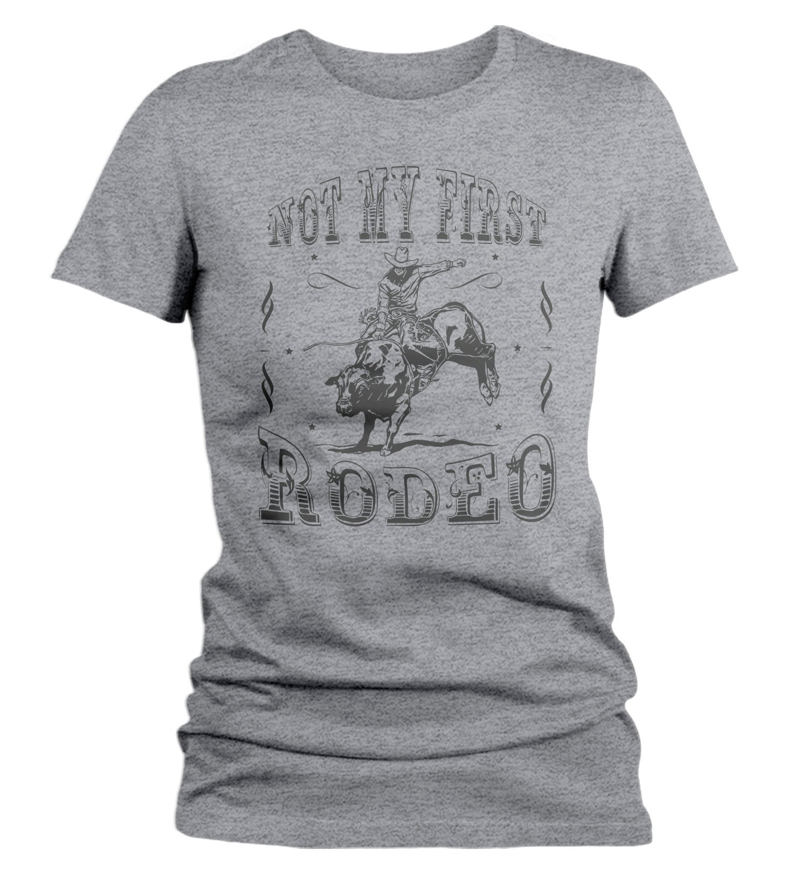Women's Vintage Rodeo T Shirt Not My First Rodeo Shirts | Etsy
