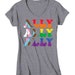 Women's LGBT Ally Shirt LGBTQ Support Ally T Shirt Flag - Etsy