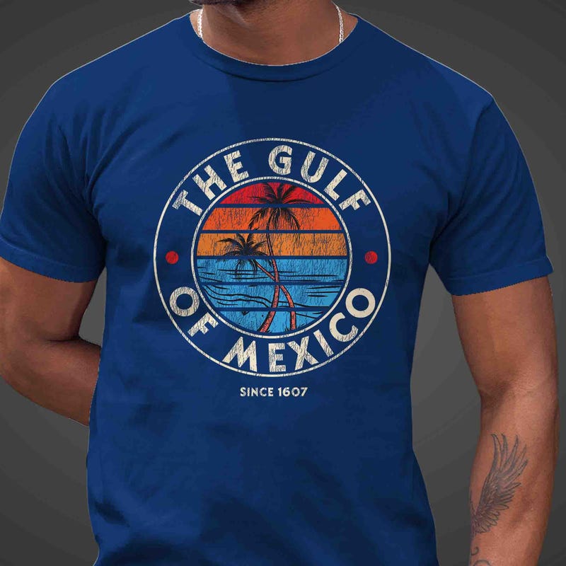 Gulf of Mexico Tee Shirts - Etsy