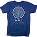 Men's Custom Star Map T Shirt Personalized Shirt Celestial Shirt ...
